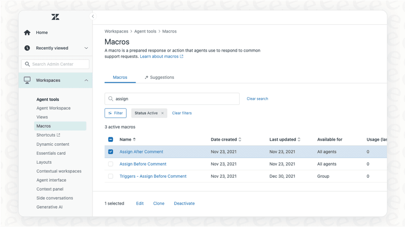 A practical guide to Zendesk automation macros in 2026 | eesel AI