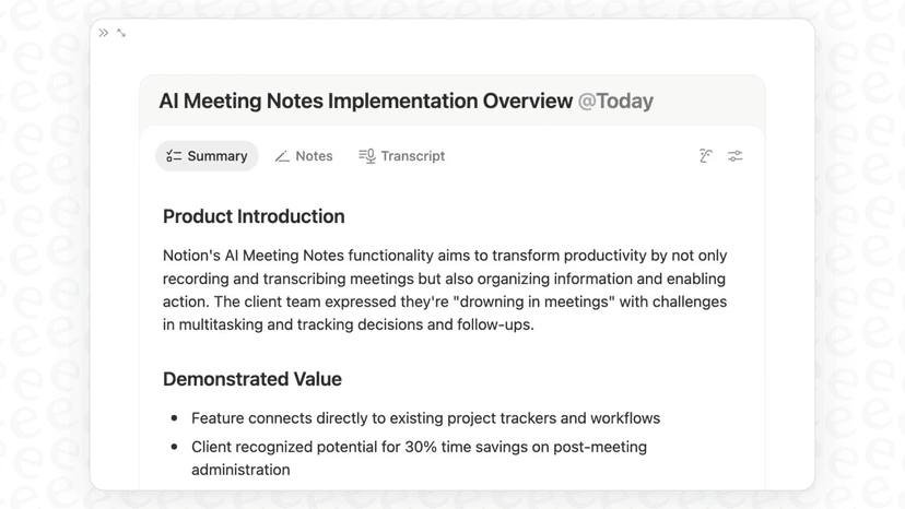 Notion AI meeting notes: A good start, but is it enough? | eesel AI