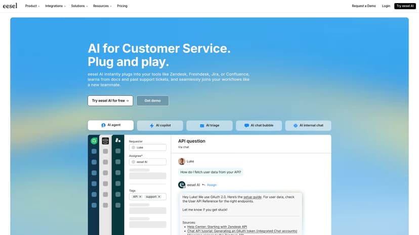 The 7 best AI live chat software for customer support in 2026 | eesel AI