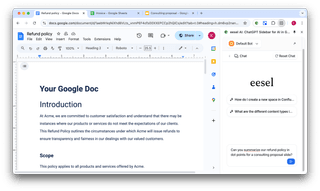 Google Docs AI: Gemini features, limitations, and alternatives - eesel AI