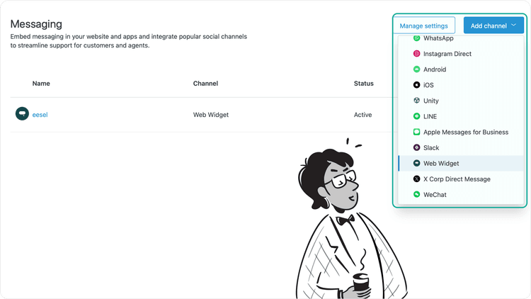 Complete Zendesk web widget setup guide - eesel AI
