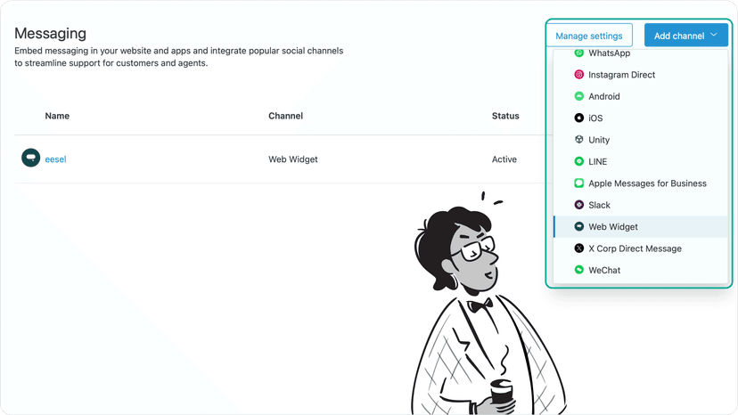 Complete Zendesk web widget setup guide - eesel AI