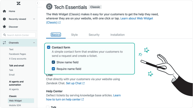Complete Zendesk web widget setup guide - eesel AI