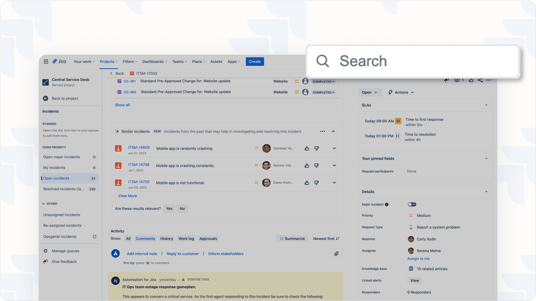 How to use AI for smarter Jira search and queries - eesel AI