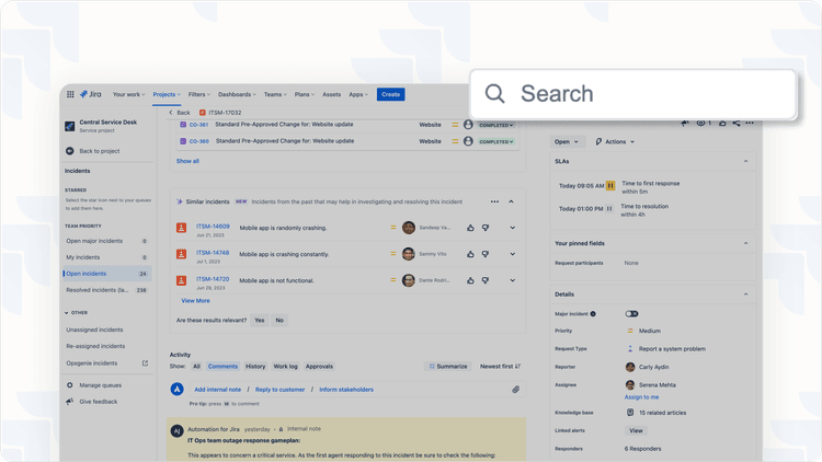 How to use AI for smarter Jira search and queries - eesel AI